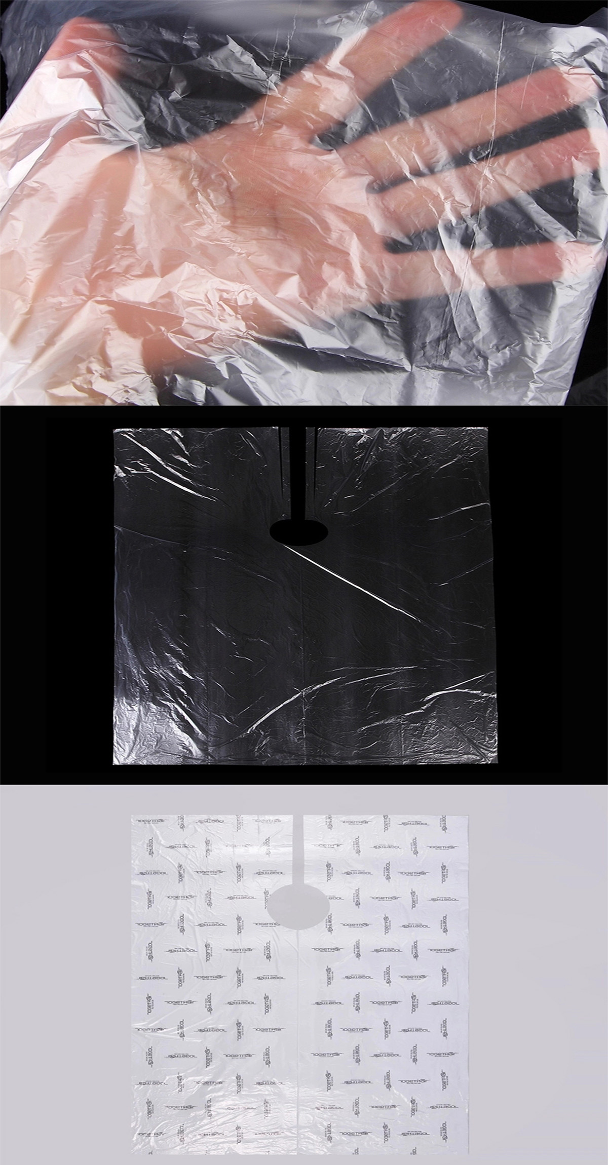 Custom Disposable Barber Cape Beauty Barbershop Salon Transparent ...