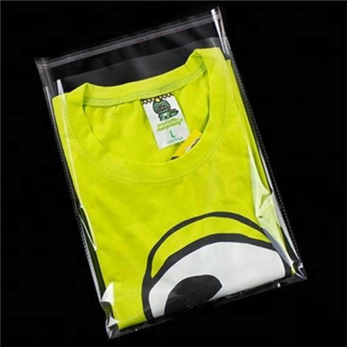 Transparent Plastic Packing Bag Double Layer Opp Adhesive Sticker Self ...