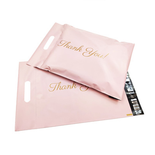 Personalized Printed Colorful Blue Mailers Mailing Reusable Plastic ...