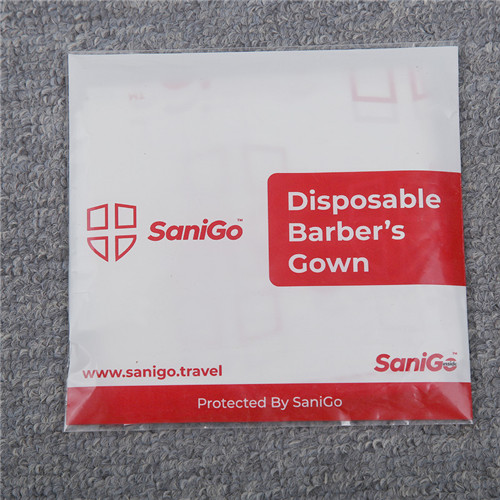 Custom Disposable Barber Cape Beauty Barbershop Salon Transparent ...