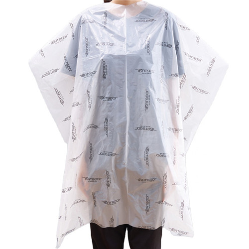 Custom Disposable Barber Cape Beauty Barbershop Salon Transparent ...