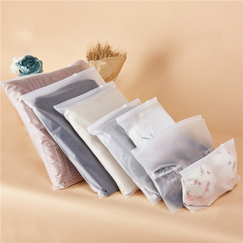 Custom Printing Frosted Transparent Plastic Poly Zip Lock Packaging ...