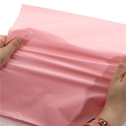 Custom Printed Waterproof Pink Poly Mailers Mailing Bags Plastic ...